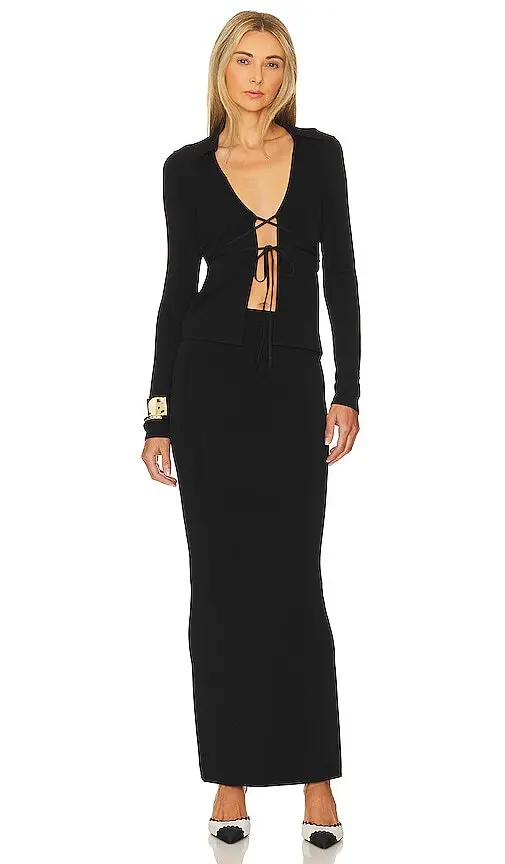 L'academie Jalea Maxi Knit Skirt
