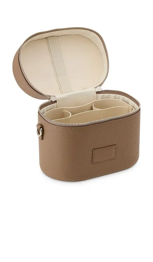 ETOILE COLLECTIVE Oval Toiletry Case - Brown