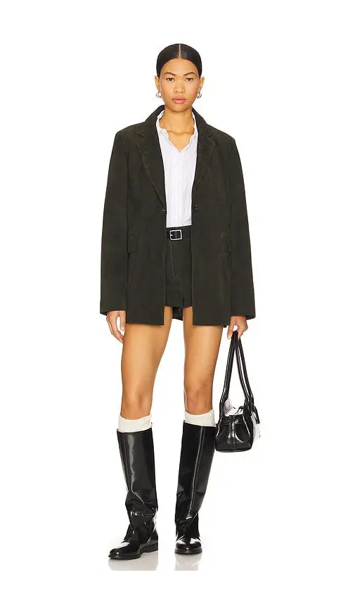 ZUT Madalena Suede Blazer