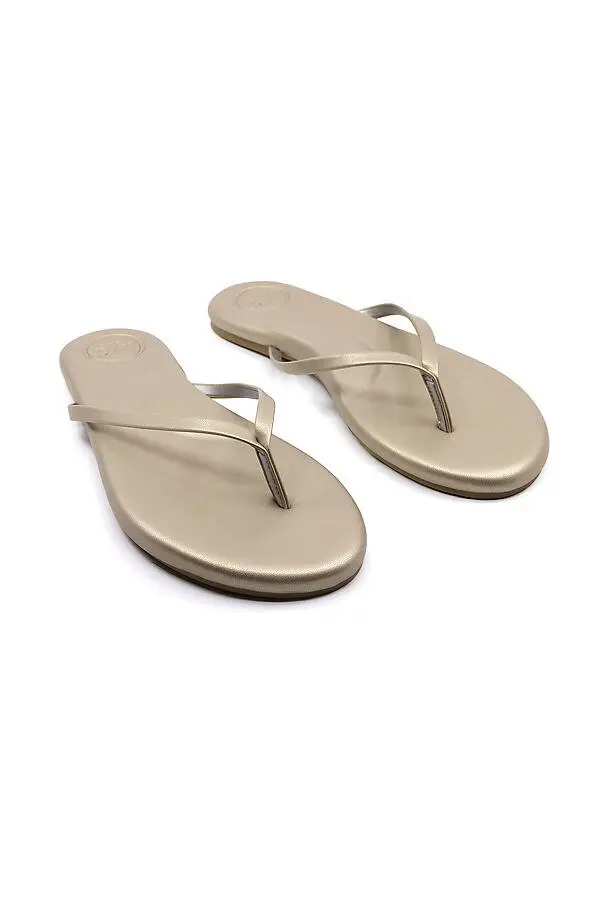 SOLEI SEA Indie Thong Sandals - Champagne