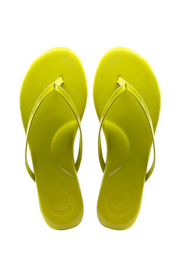 SOLEI SEA Indie Thong Sandals - Grapefruit Yellow