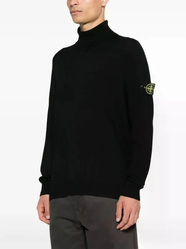 Stone Island Logo-detail Sweater