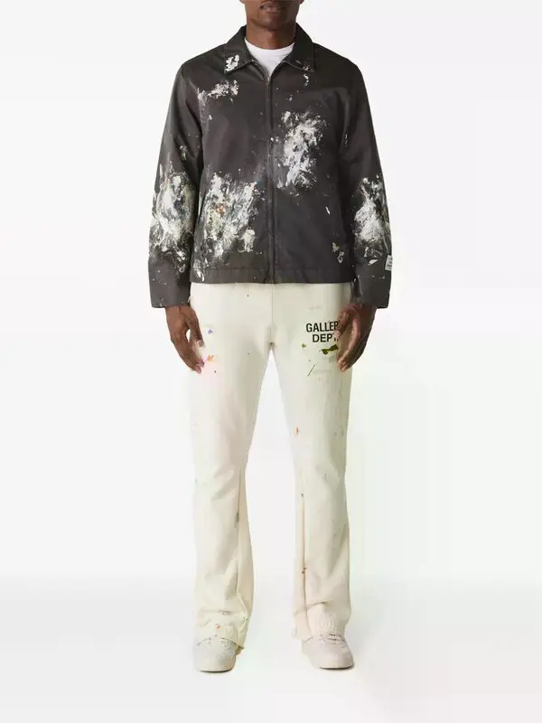 GALLERY DEPT. Montecito Paint Splatter-print Jacket - Black