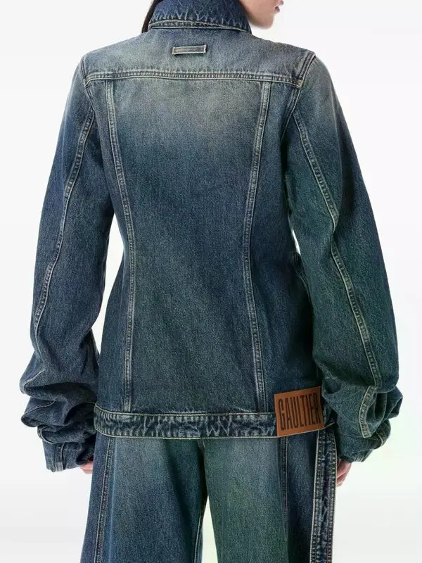JEAN PAUL GAULTIER Balloon-sleeve Denim Jacket