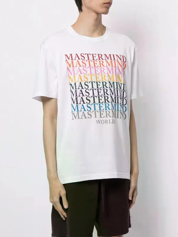 MASTERMIND WORLD Skull Logo-print Cotton T-shirt - White