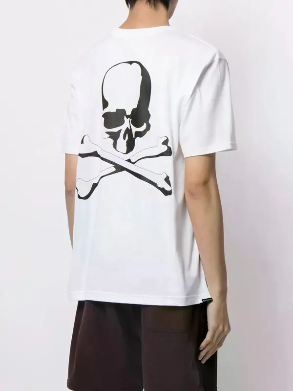 MASTERMIND WORLD Skull Logo-print Cotton T-shirt - White