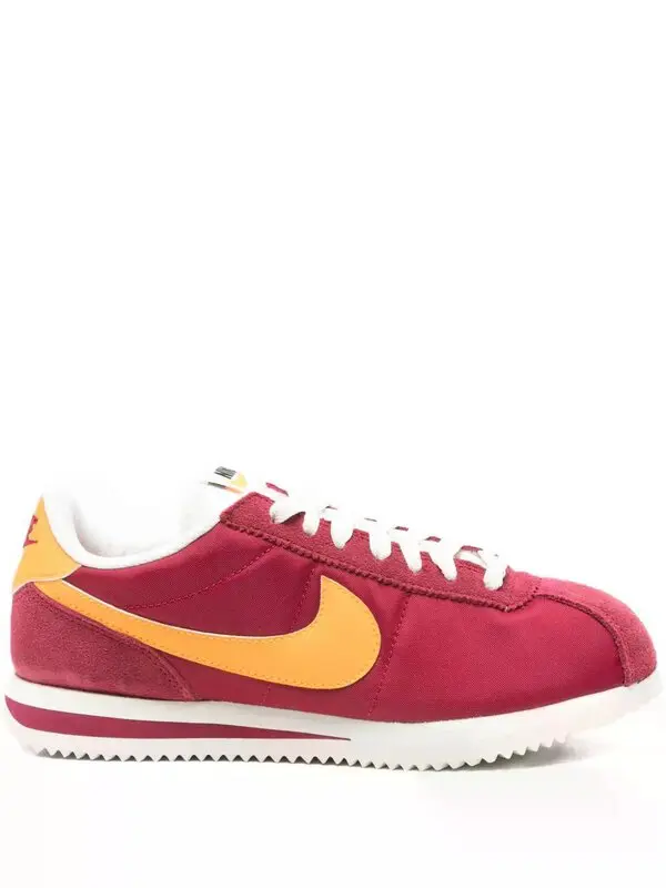 Nike Swoosh-embellished Sneakers - Red