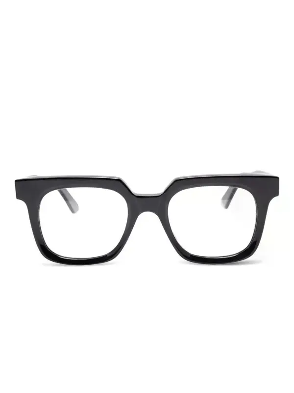 FAMILY AFFAIR Bowie Square-frame Glasses - Black