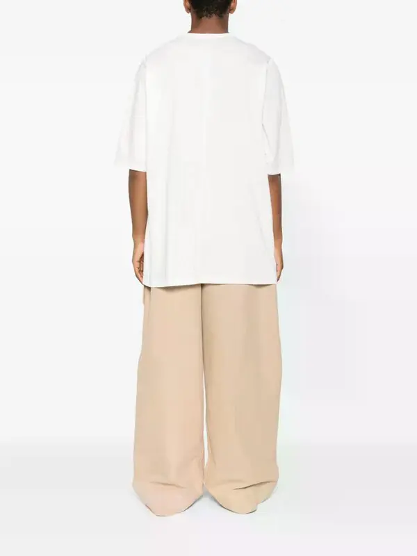 Rick Owens Short-sleeve Crew-neck T-shirt - White