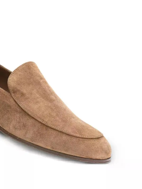GIANVITO ROSSI Suede Loafers