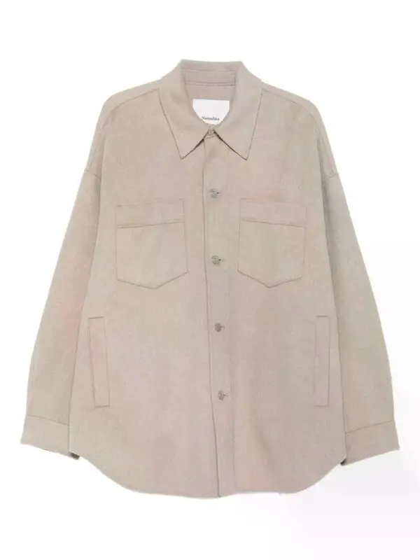 Nanushka Martin Patch-pocket Overshirt