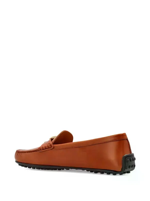 TOD'S T Timeless Leather Loafers