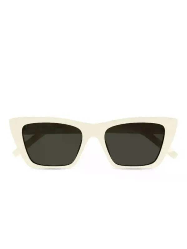 Saint Laurent Square-frame Sunglasses - Neutrals