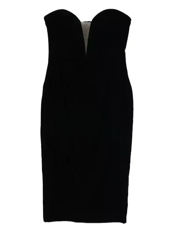 TOM FORD Strapless Midi Dress