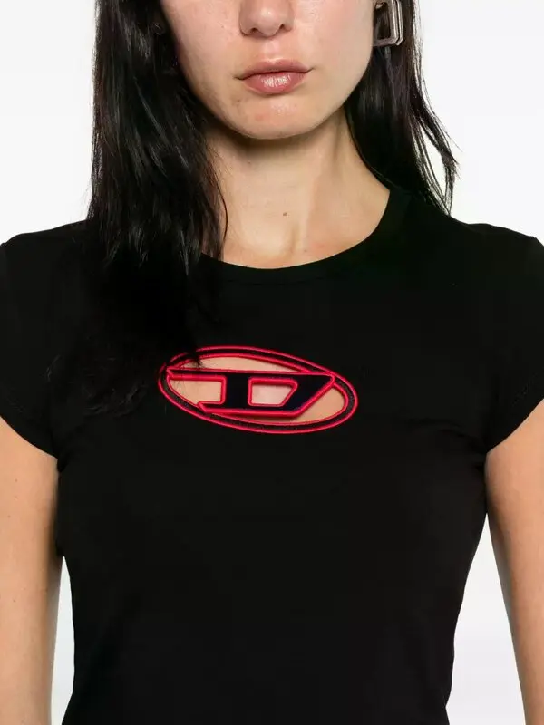 DIESEL® Logo-detail Short-sleeve Top
