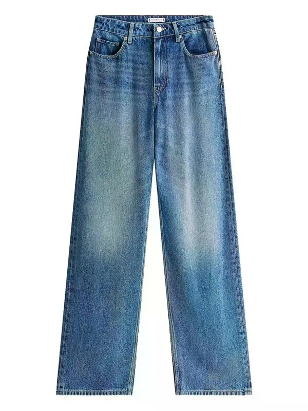 Tommy Hilfiger Faded Five-pocket Jeans - Blue