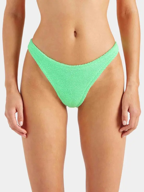 Hunza G Original Crinkle™ Brazilian Bikini Bottom - Lime