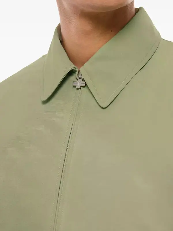 FURSAC Zip-front Collared Jacket - Green