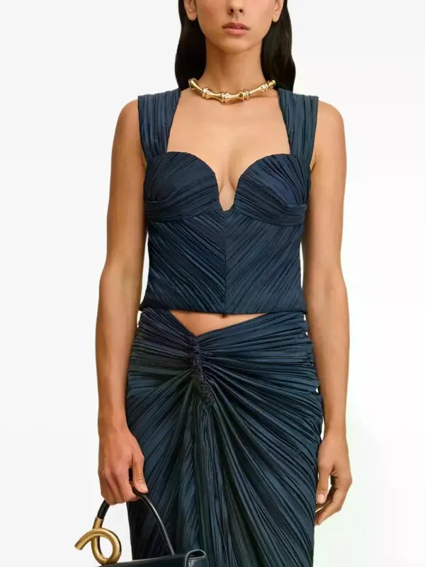 Cult Gaia Kaitlin Top - Blue