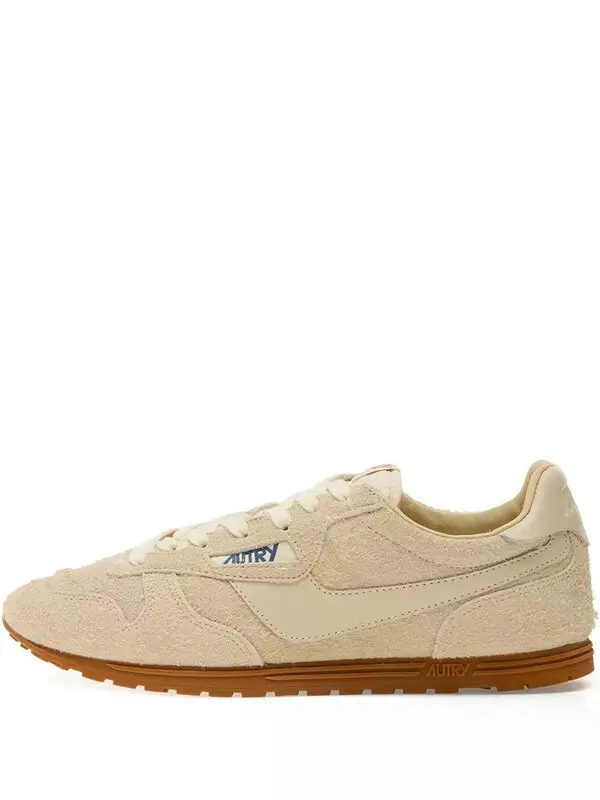 AUTRY Windspin Suede Low-top Sneakers - Neutrals
