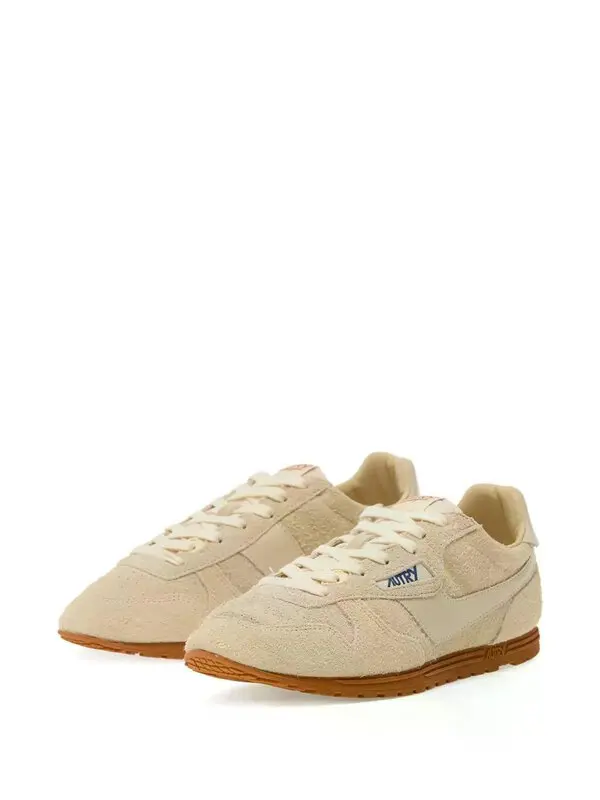 AUTRY Windspin Suede Low-top Sneakers - Neutrals