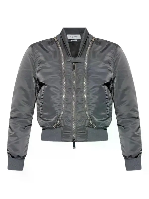 Alexander McQueen Double-zip Bomber Jacket