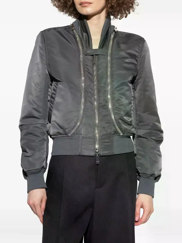Alexander McQueen Double-zip Bomber Jacket