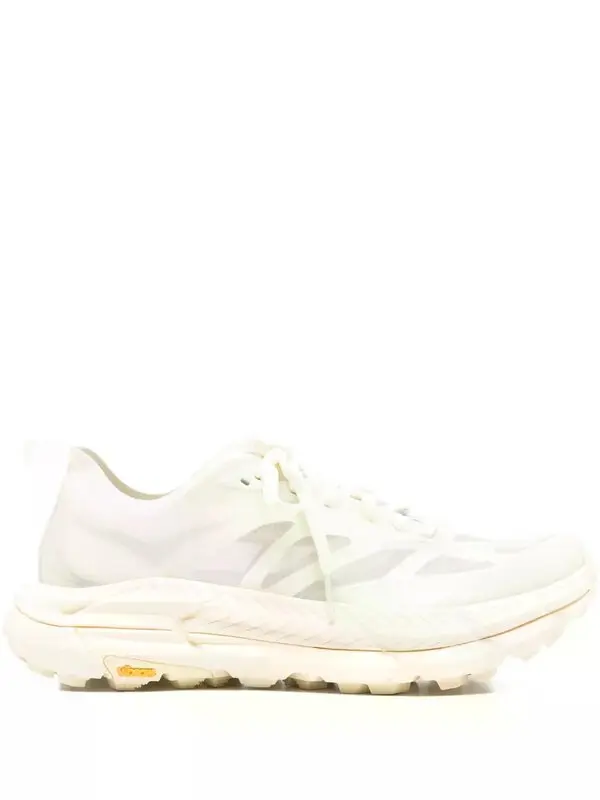 HOKA® Lace-up Mesh Sneakers - Neutrals