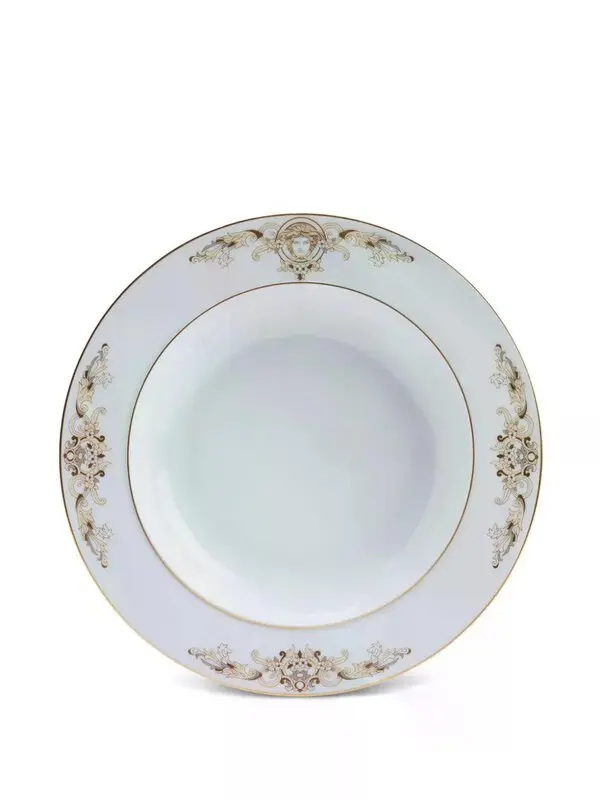 Versace Medusa Gala Plate - White