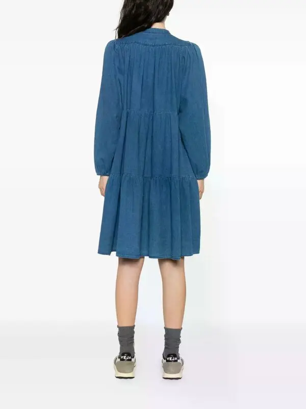Marc O'polo Tiered Button-front Dress