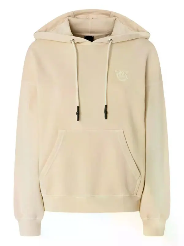 Pinko Drawstring Cotton Hoodie