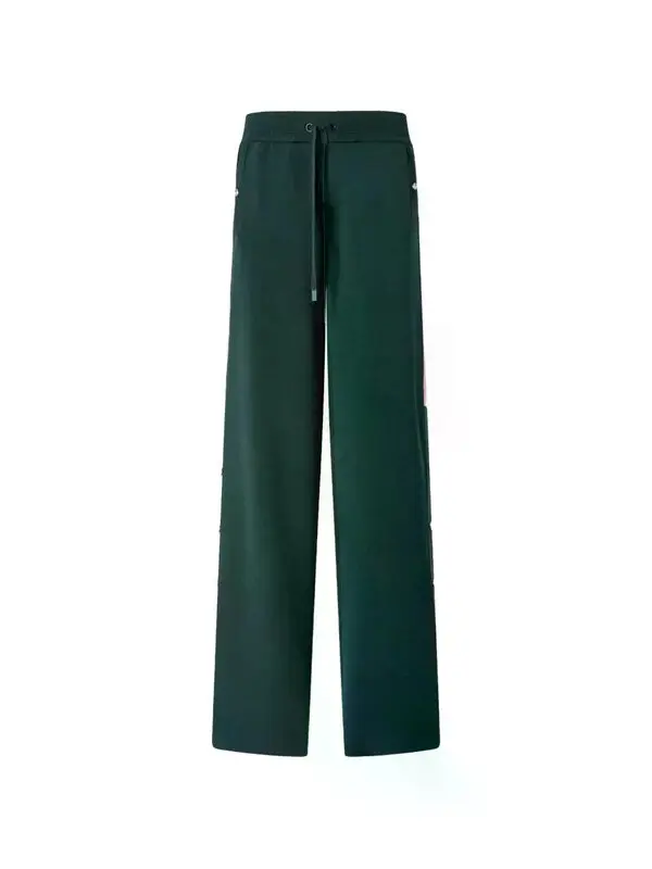 Pinko Side-stripe Trousers - Green