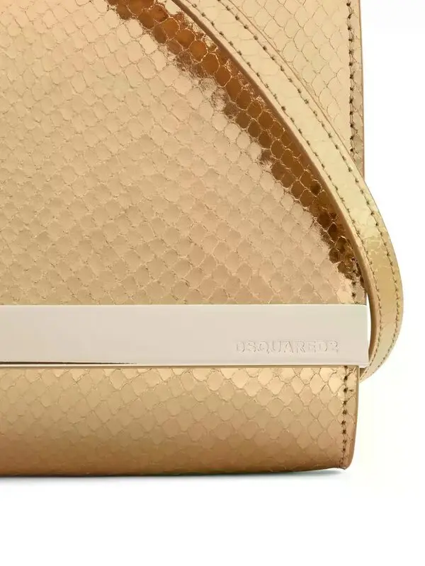Dsquared2 Metallic Textured Wallet