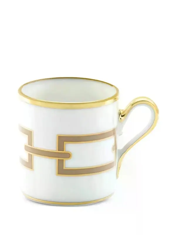 GINORI 1735 Catene Coffee Cup - White