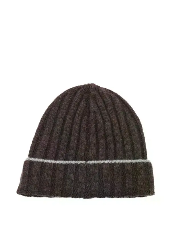 Brunello Cucinelli Ribbed-knit Beanie Hat