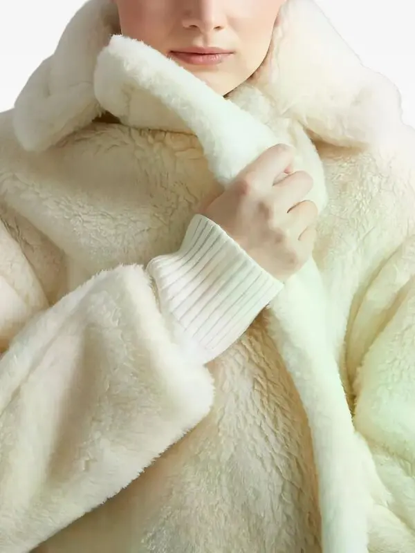 Max Mara Teddy Bear Icon Double-breasted Coat - Neutrals