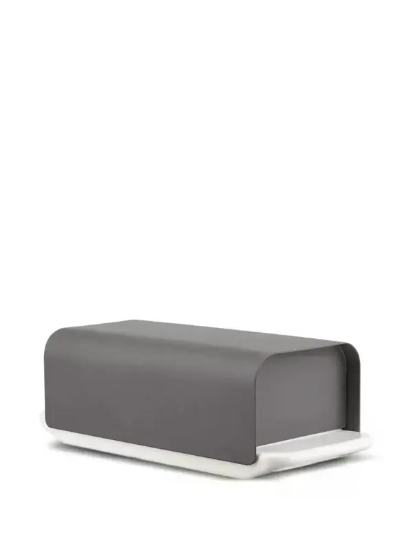 ALESSI Metal-lid Butter Dish - Grey