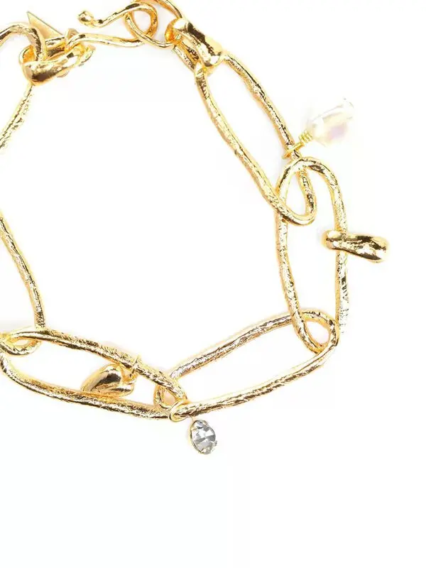 FORTE_FORTE Textured Chain Bracelet