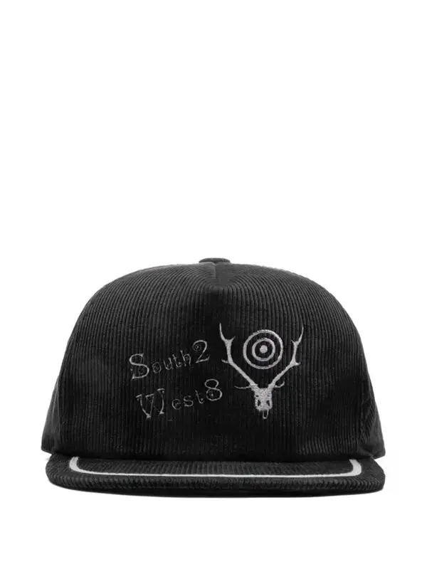 SOUTH2 WEST8 Embroidered Trucker Cap - Black