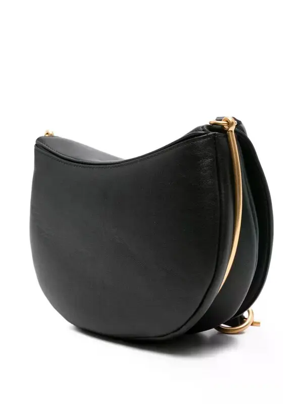 WANDLER Kate Crescent-shaped Shoulder Bag - Black