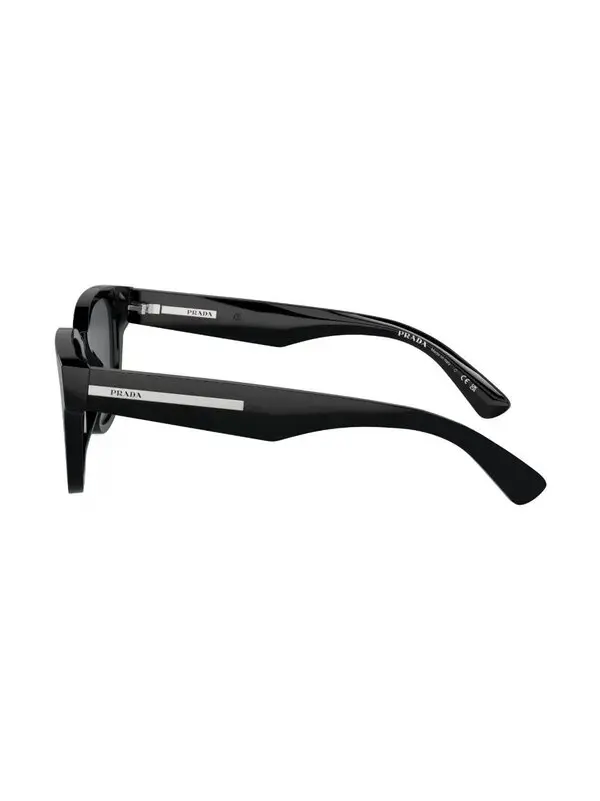 Prada Logo-lettering D-frame Sunglasses