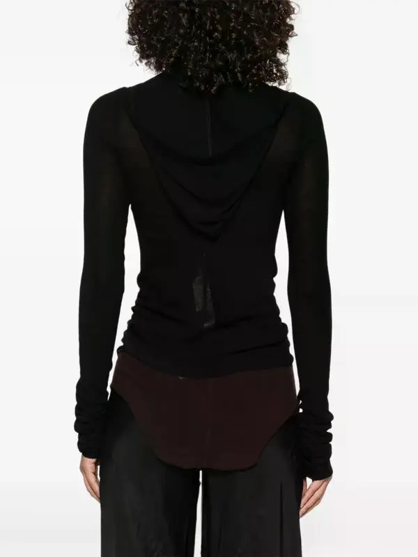 Rick Owens Ribbed-knit Long-sleeve T-shirt