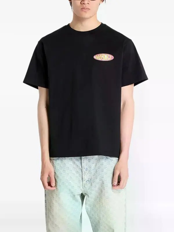 AWAKE NY Oval-logo T-shirt