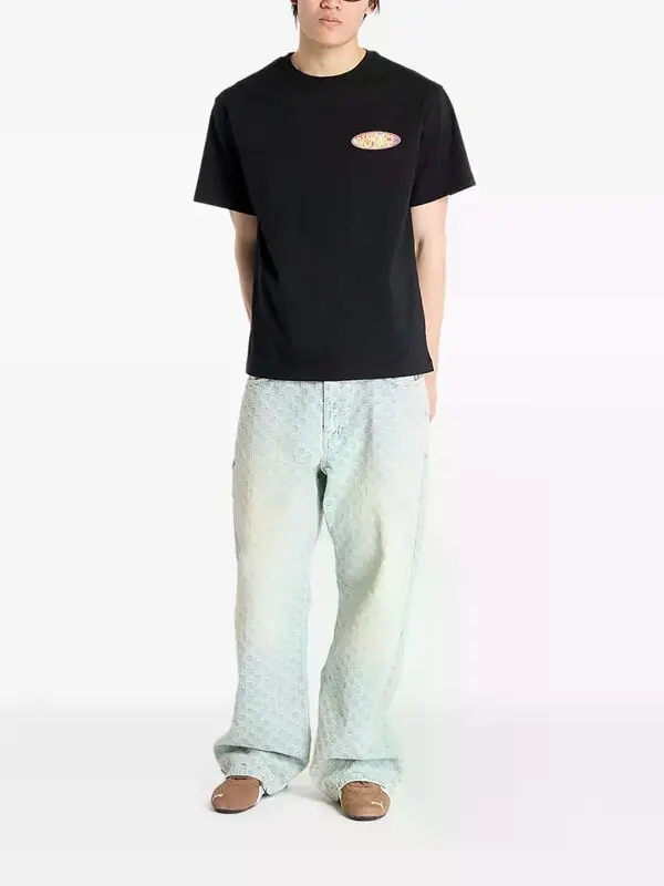 AWAKE NY Oval-logo T-shirt
