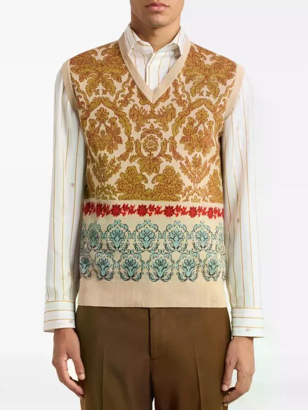 Etro Jacquard-pattern Waistcoat