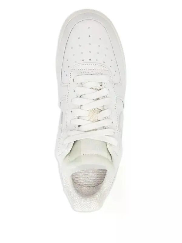 Nike Air Force 1 Leather Sneakers - Neutrals
