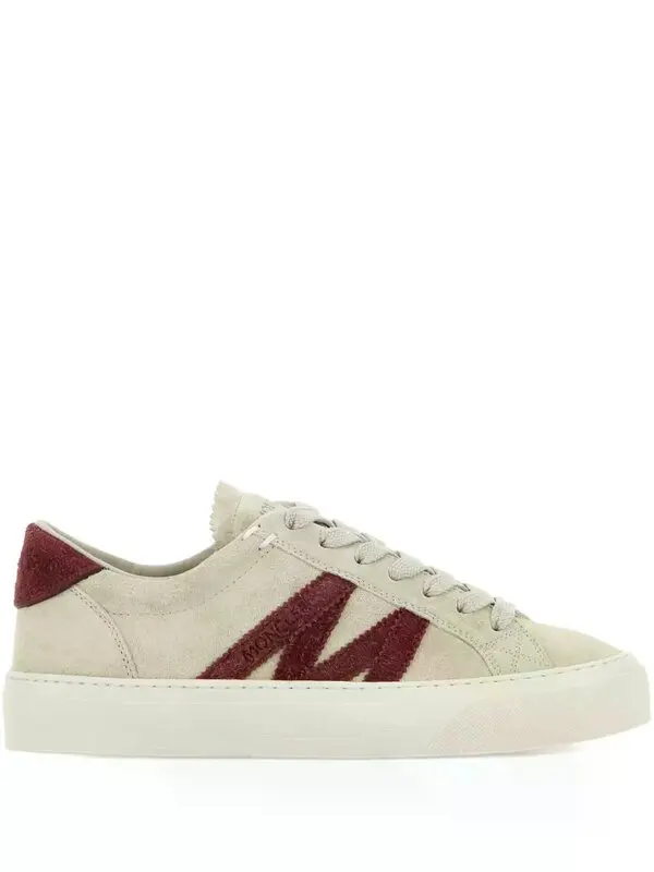 Moncler Suede Low-top Trainers - Neutrals