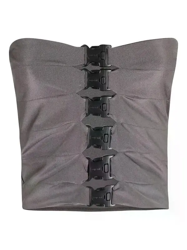 Coperni Multi-buckle Strapless Top