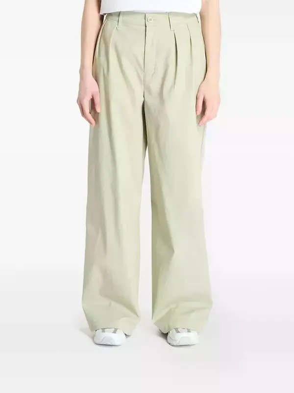 NEW BALANCE Pleated Straight Trousers