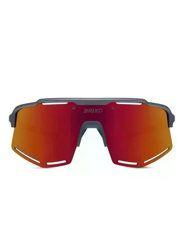 BRIKO Komi Sharp Lite Shield-frame Sunglasses